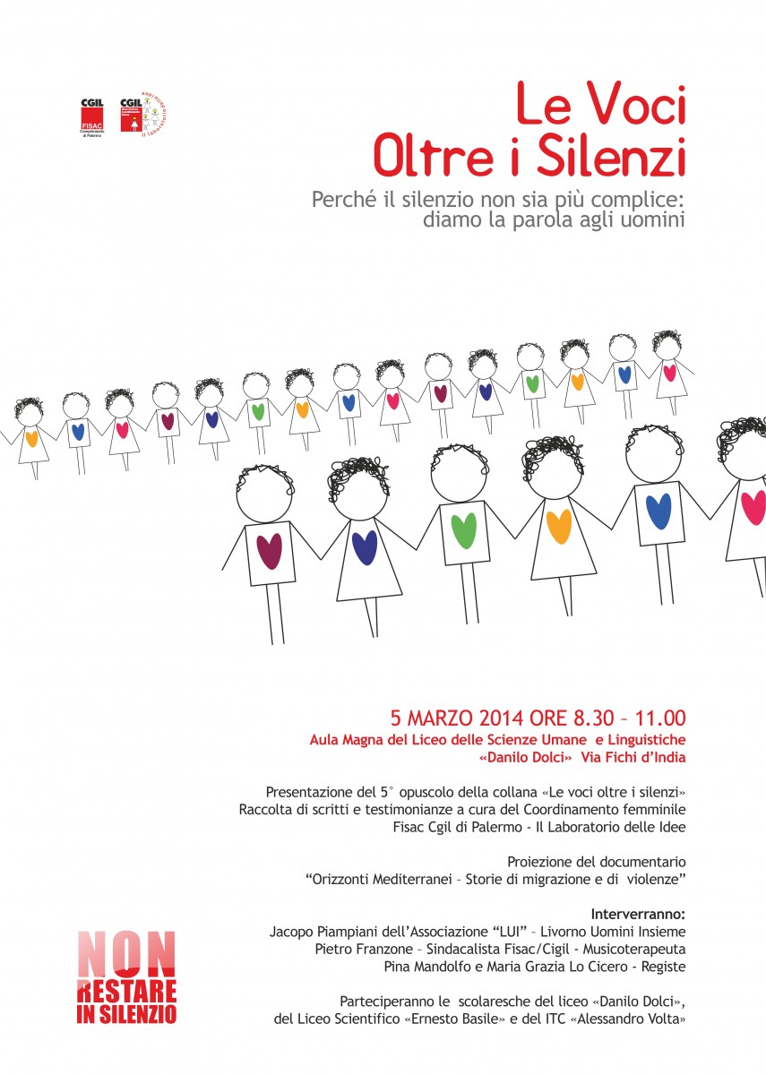Le voci oltre i silenzi - perché il silenzio non sia più complice ...